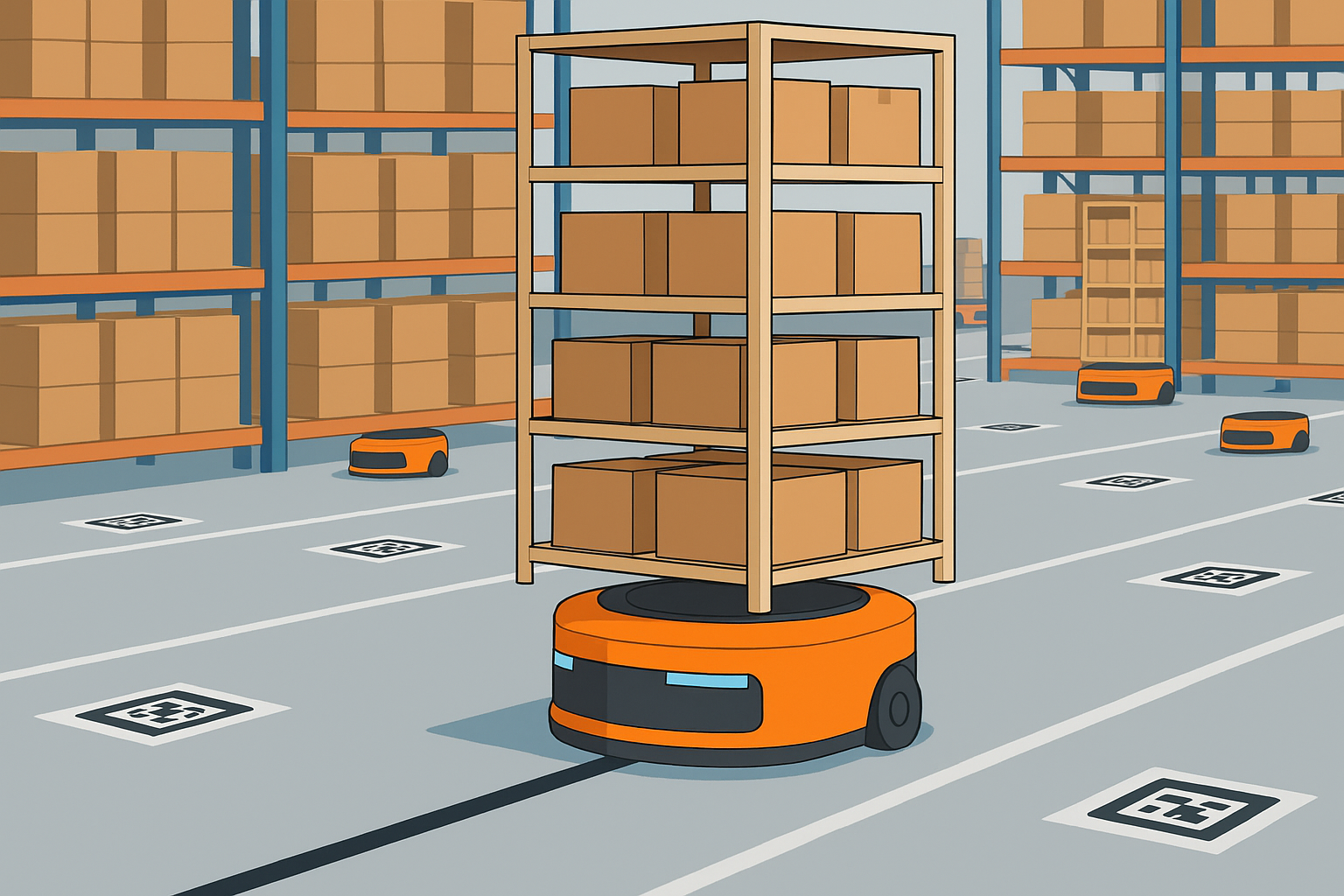 AGV、AMRとは？特徴・用途・違いをやさしく解説！ | 【製造業AI×DX】図面バンク｜図面だけじゃない図面バンク